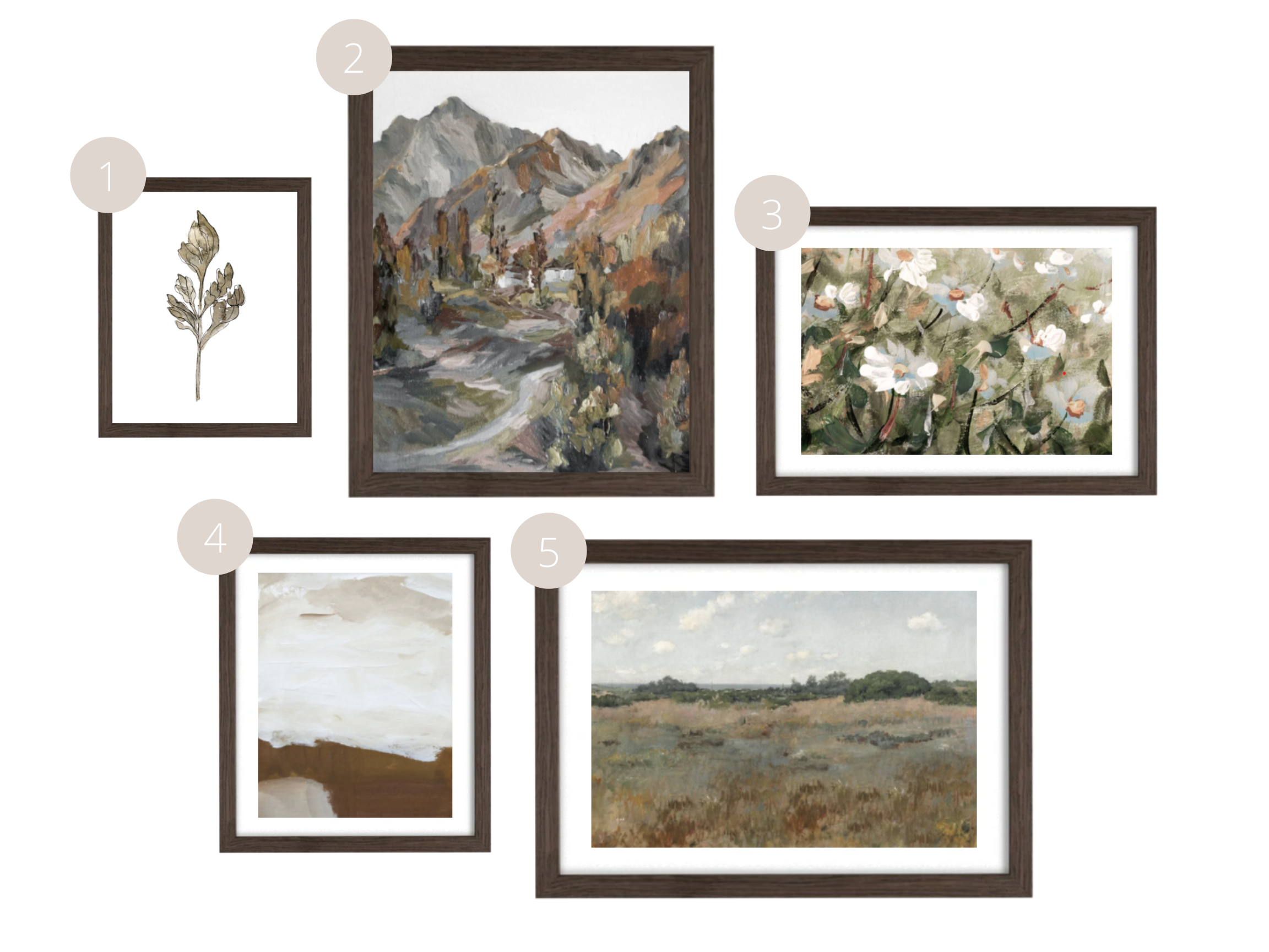 How to Design a Gallery Wall – Collection Prints