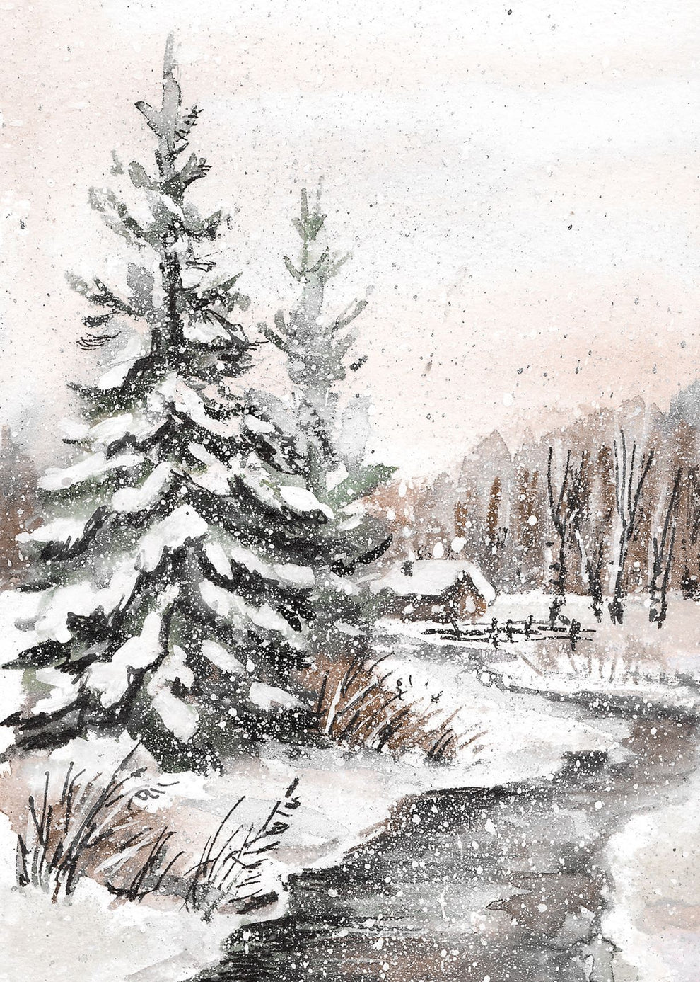 Wooded Winter – Collection Prints